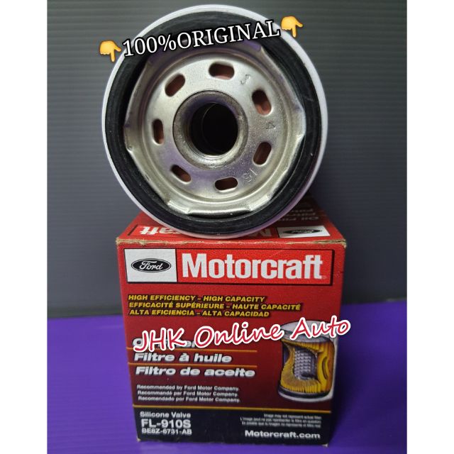 FORD MOTORCRAFT OIL FILTER FIESTA FOCUS KUGA MUSTANG 2.3 FL-910S BE8Z ...