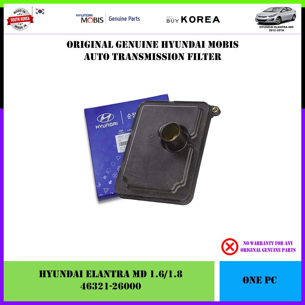 Hyundai Elantra MD 1.6 & 1.8 Genuine Hyundai Mobis Auto Transmission ...