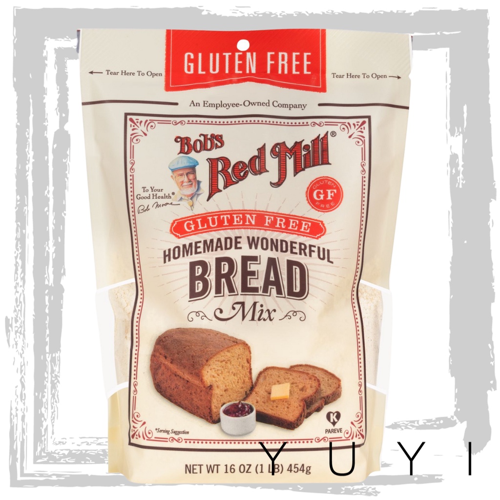 【Bob's Red Mill】Gluten Free Bread Mix - 454g | Shopee Malaysia