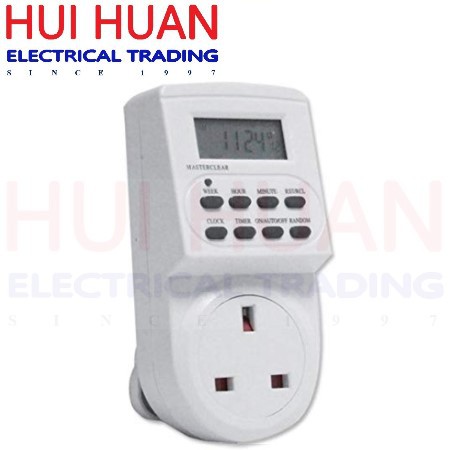 Sum 0026 Digital Plug In Timer 24 Hour 数字插件计时器 | Shopee Malaysia