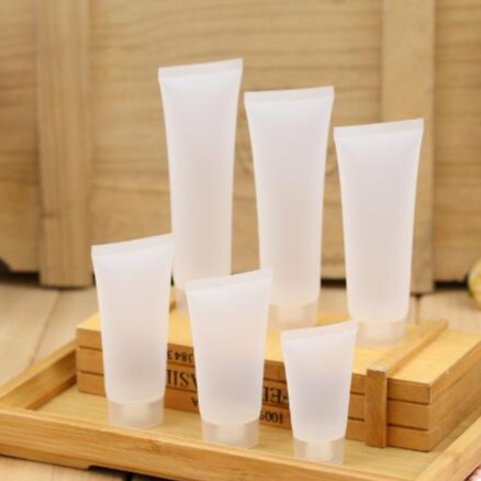 Multi-Capacity Cosmetic Hose Bottle Transparent Frosted Hose Bottles ...