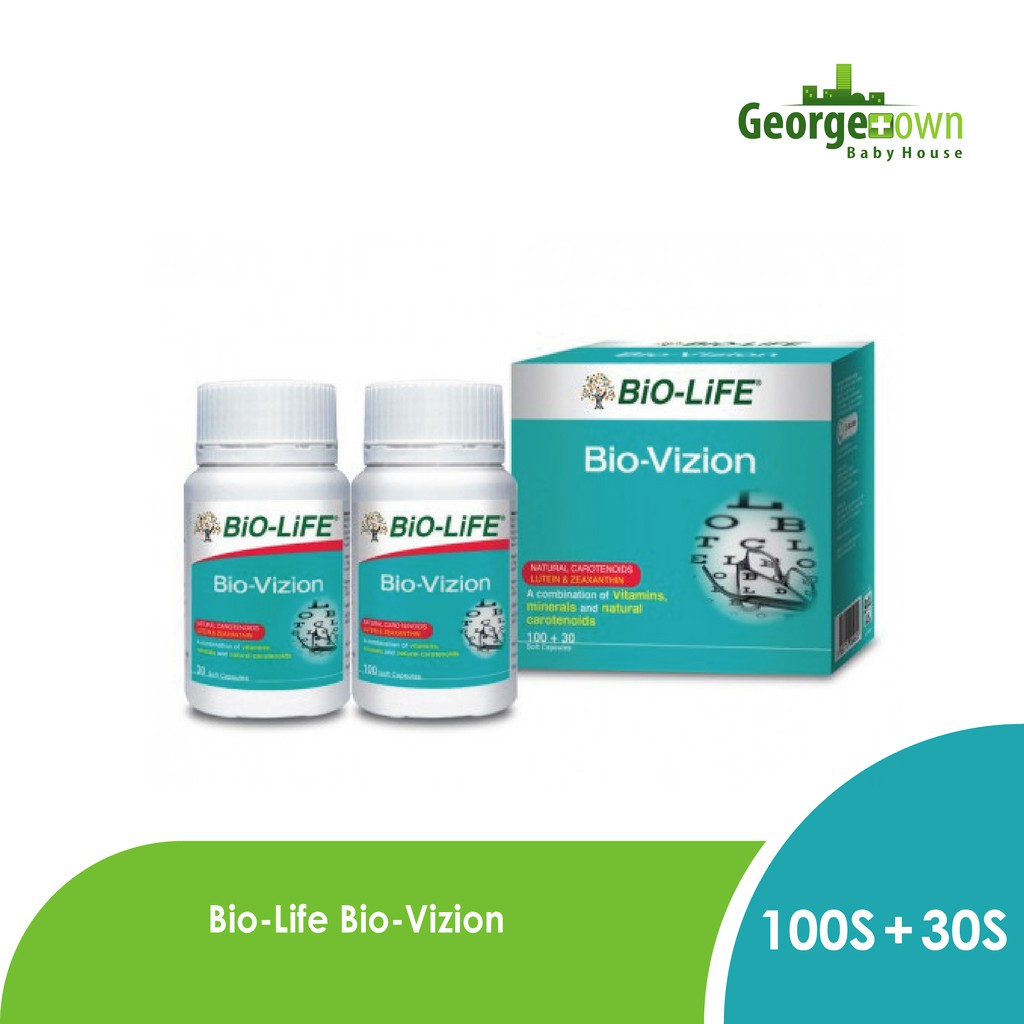 BIO-LIFE BIO-VIZION 100'S + 30'S (GTG) | Shopee Malaysia