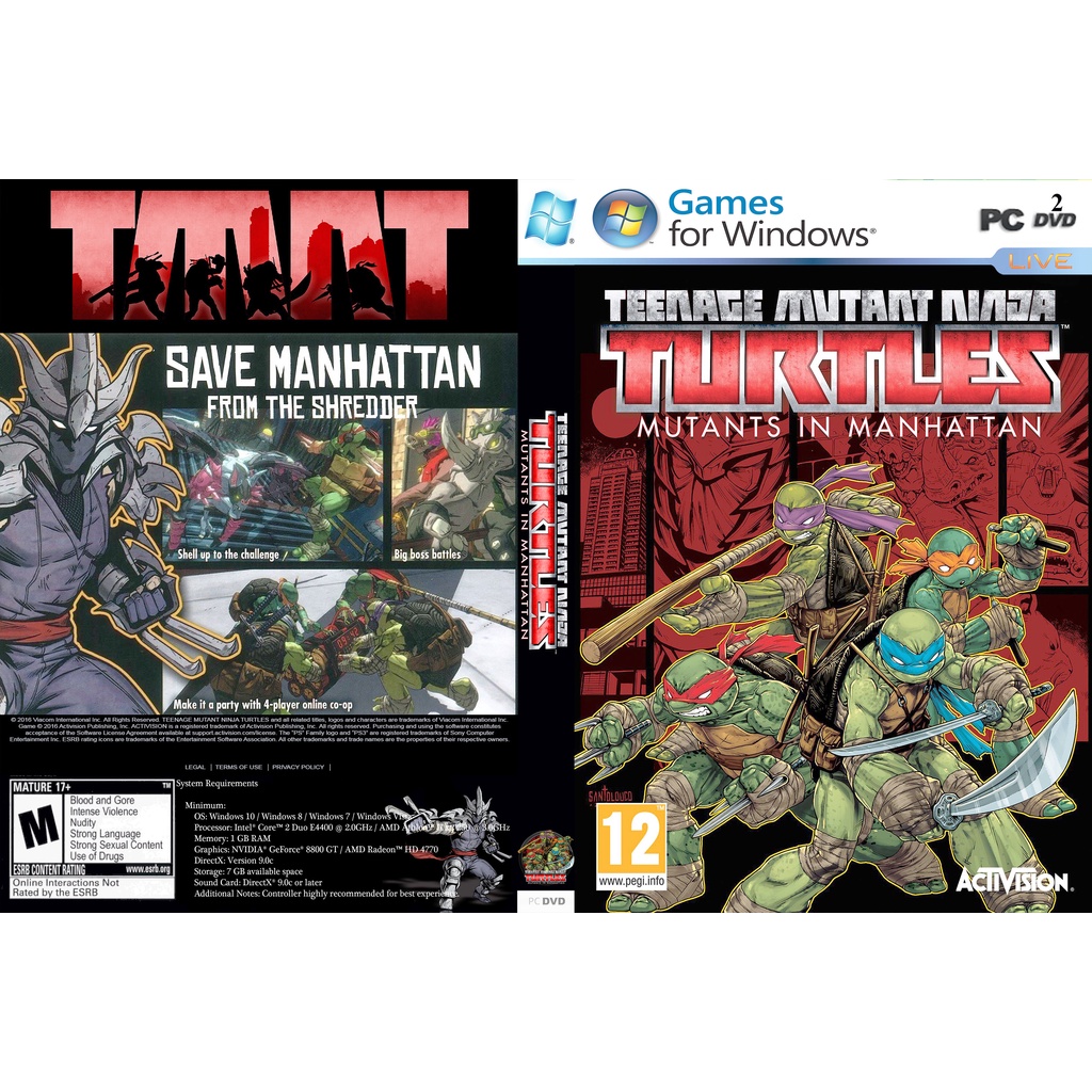 Teenage Mutant Ninja Turtles: Mutants in Manhattan PC GAME [Offline ...