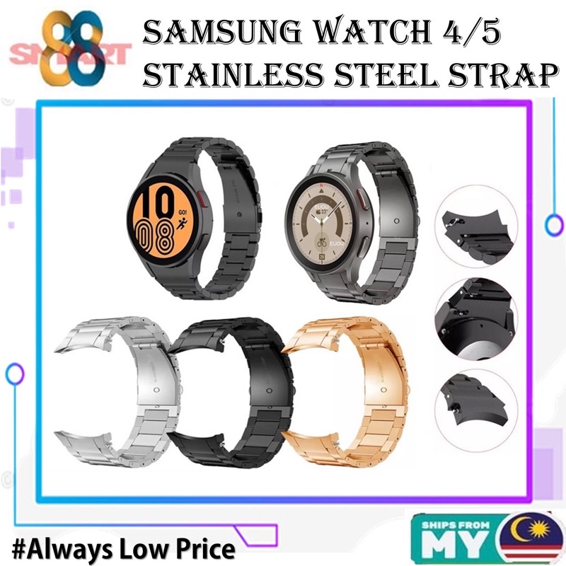 Stainless Steel Strap For Samsung Galaxy Watch 4 / Watch 4 Classic ...
