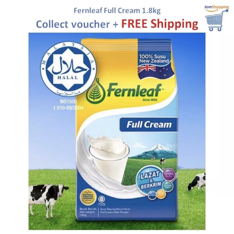 Fernleaf Full Cream 1.65kg - New Stock, Halal | Shopee Malaysia