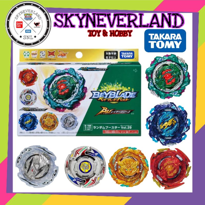 Takara Tomy Beyblade Burst BU B-198 Random Booster Vol 29 | Shopee Malaysia