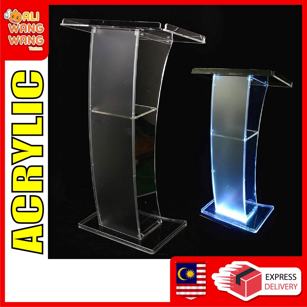 Acrylic Rostrum / Podium Acrylic / Malaysia Seller ship today | Shopee ...
