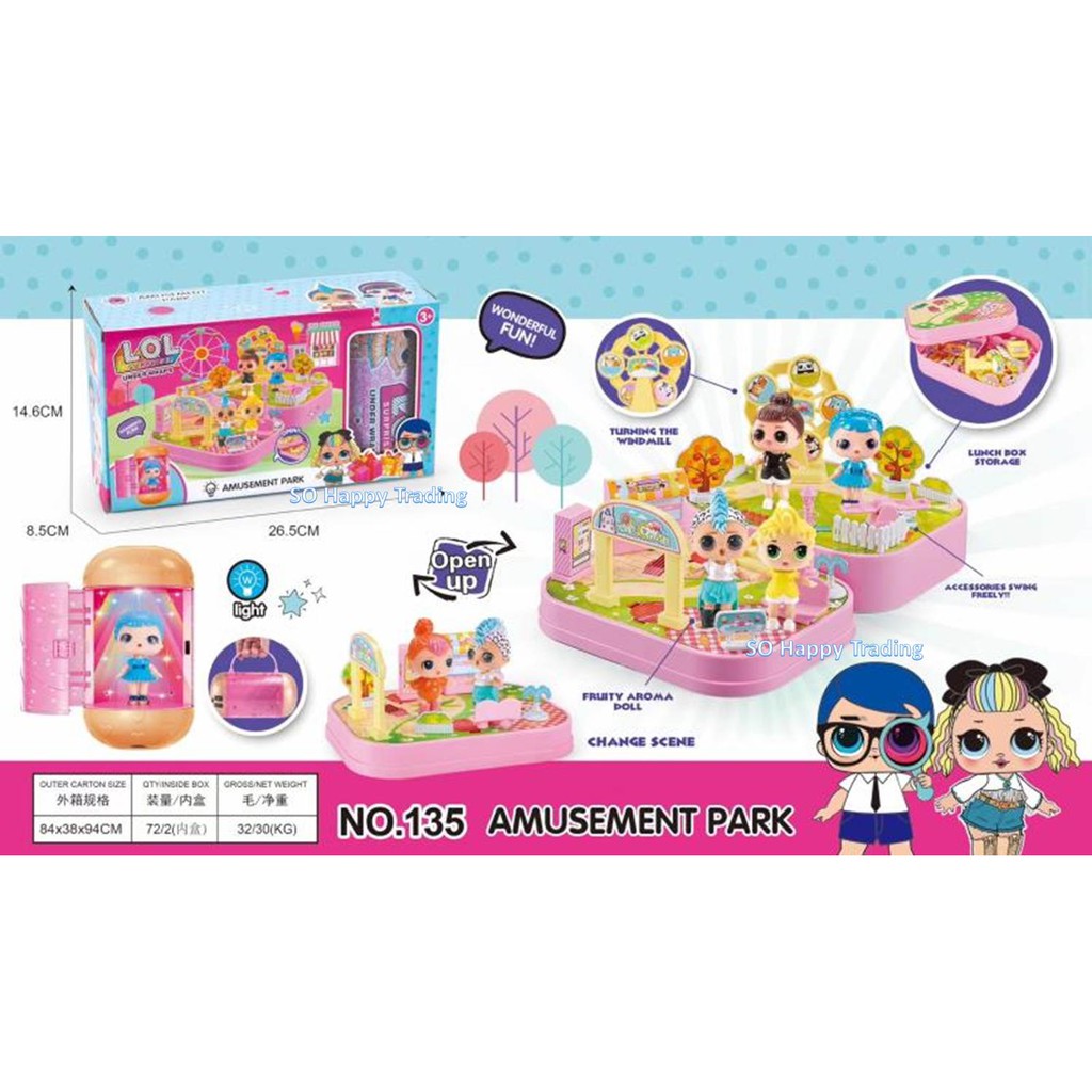 LOL Amusement Park Storage Box Play Set | Shopee Malaysia