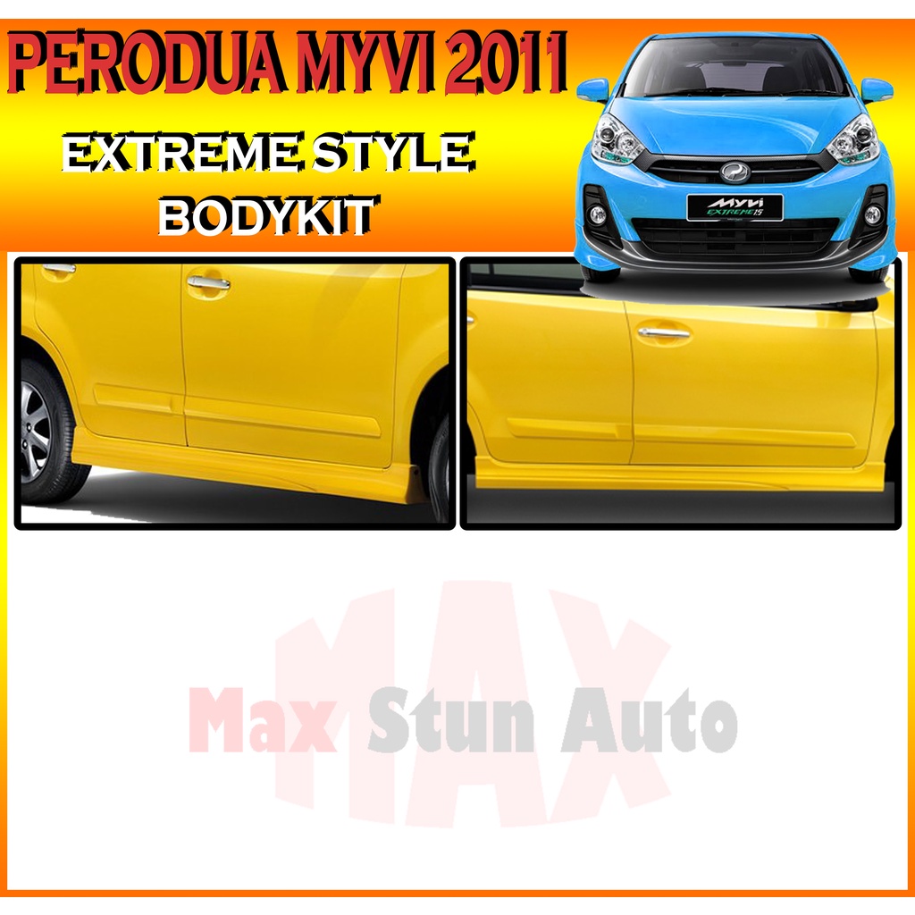 PERODUA MYVI LAGI BEST EXTREME BODYKIT (EXTREME) FOR MYVI 2011-2014 ...