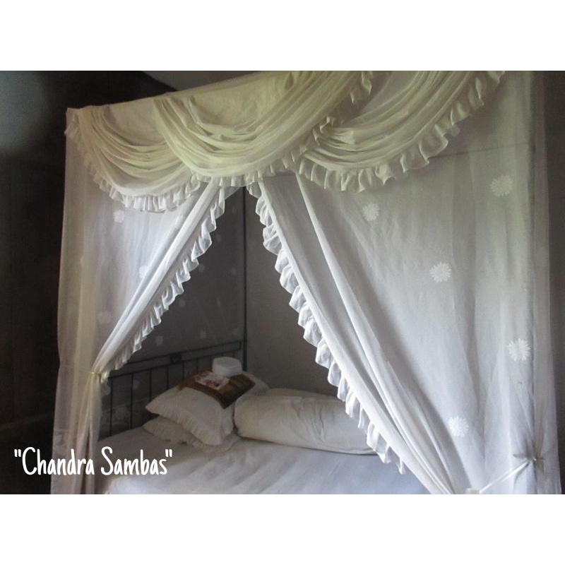 PUTIH Pay On The Spot White Mosquito Net Plain Mosquito Net Old School ...