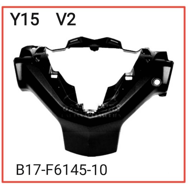 Yamaha Y15 Y15ZR V2 Handle Meter Cover Inner 100% HLY Original Yamaha ...