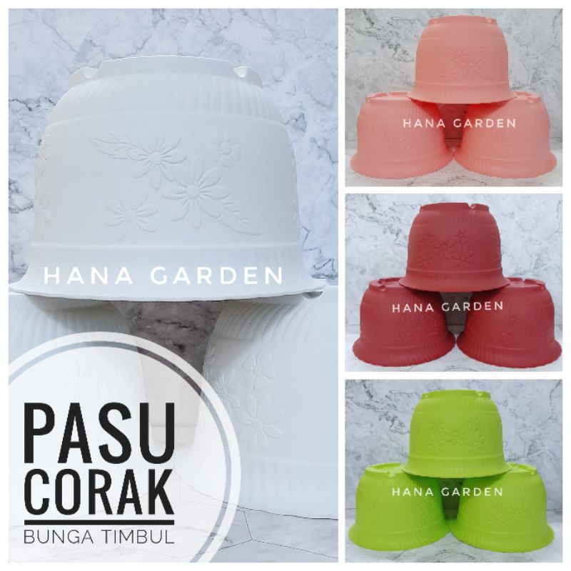 🔥HOT SELLING🔥Pasu Bunga Plastik Putih Flower Pot Saiz Kecil Sederhana ...