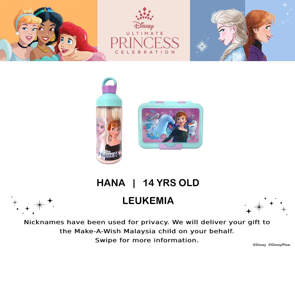 Hana - Disney Frozen Children School Lunch Box Set | Shopee Malaysia