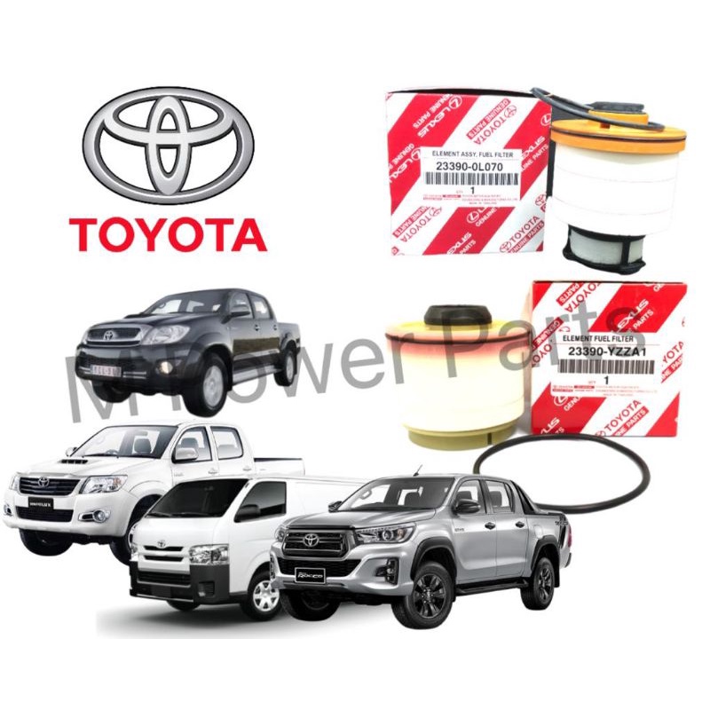 Toyota Fuel Filter Diesel Filter Hilux Revo Gun125 Gun126 Vigo VNT ...