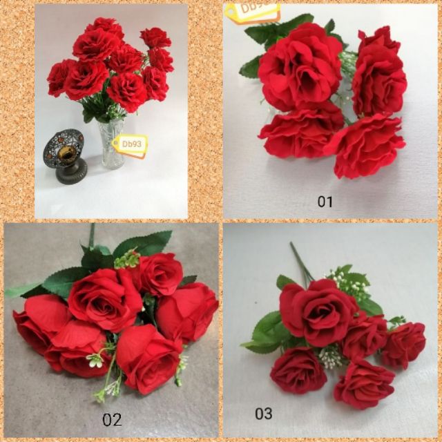 Bunga rose baldu kembang velvet rose 🔥31 | Shopee Malaysia