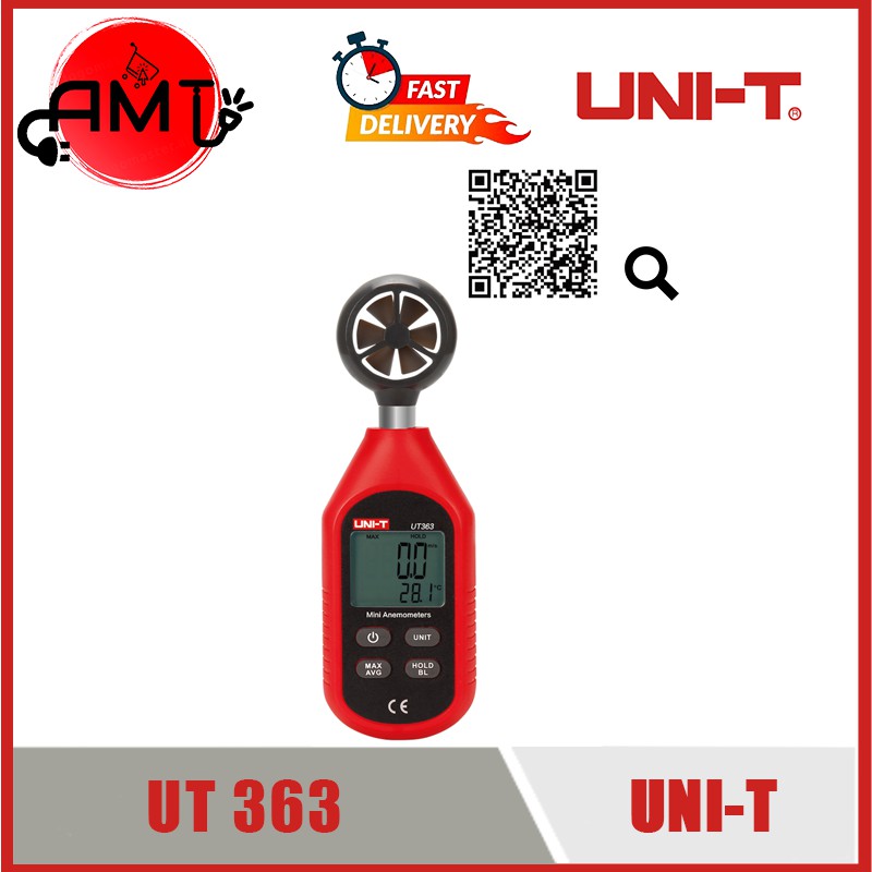 UNI-T UT363 Mini Anemometer | Shopee Malaysia