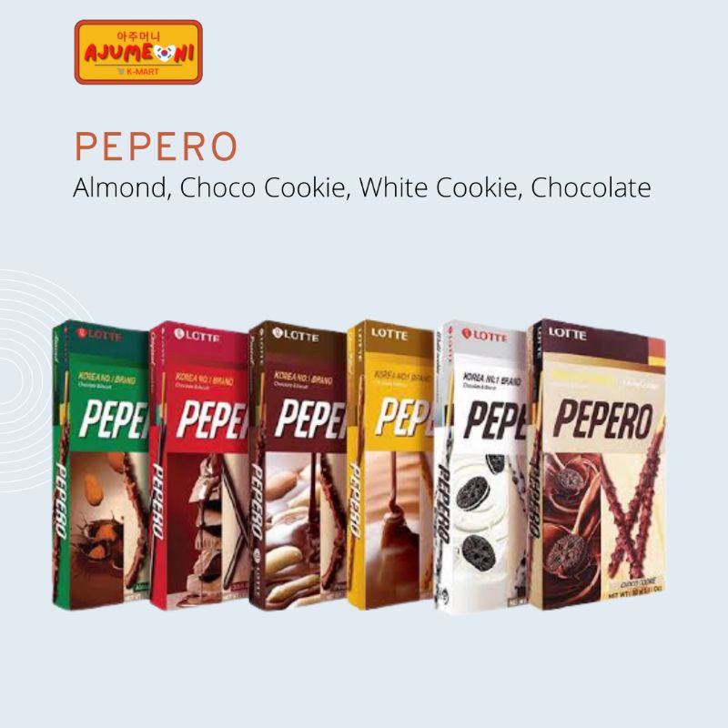 Lotte Pepero All Flavors | Shopee Malaysia