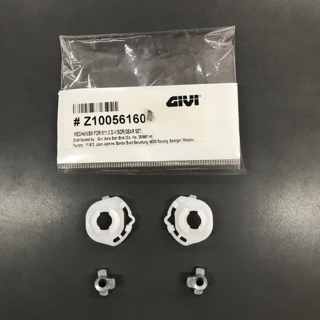 GIVI D VISOR PIN Mechanism M30.3/M11.0 (gear set) | Shopee Malaysia