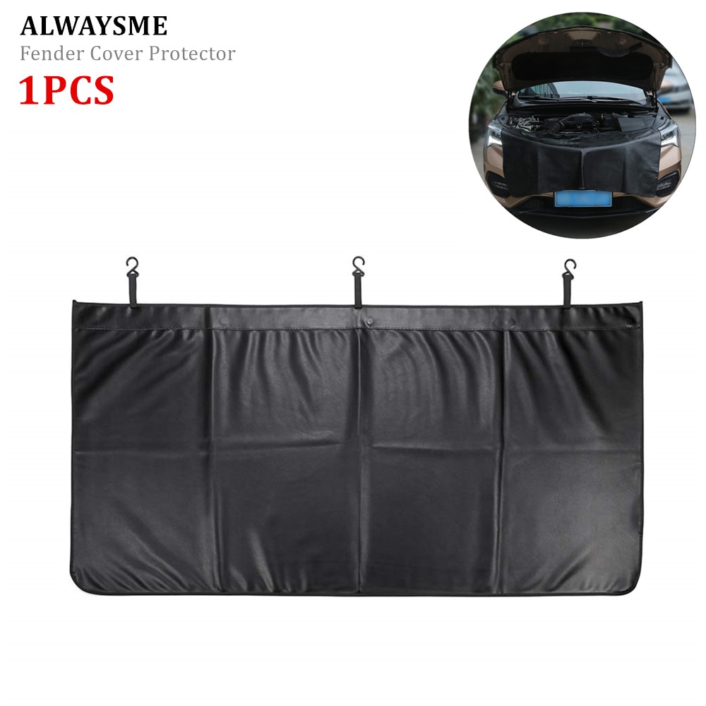 1PCS Automotive Mechanic Magnetic Leather Fender Cover Protector ...