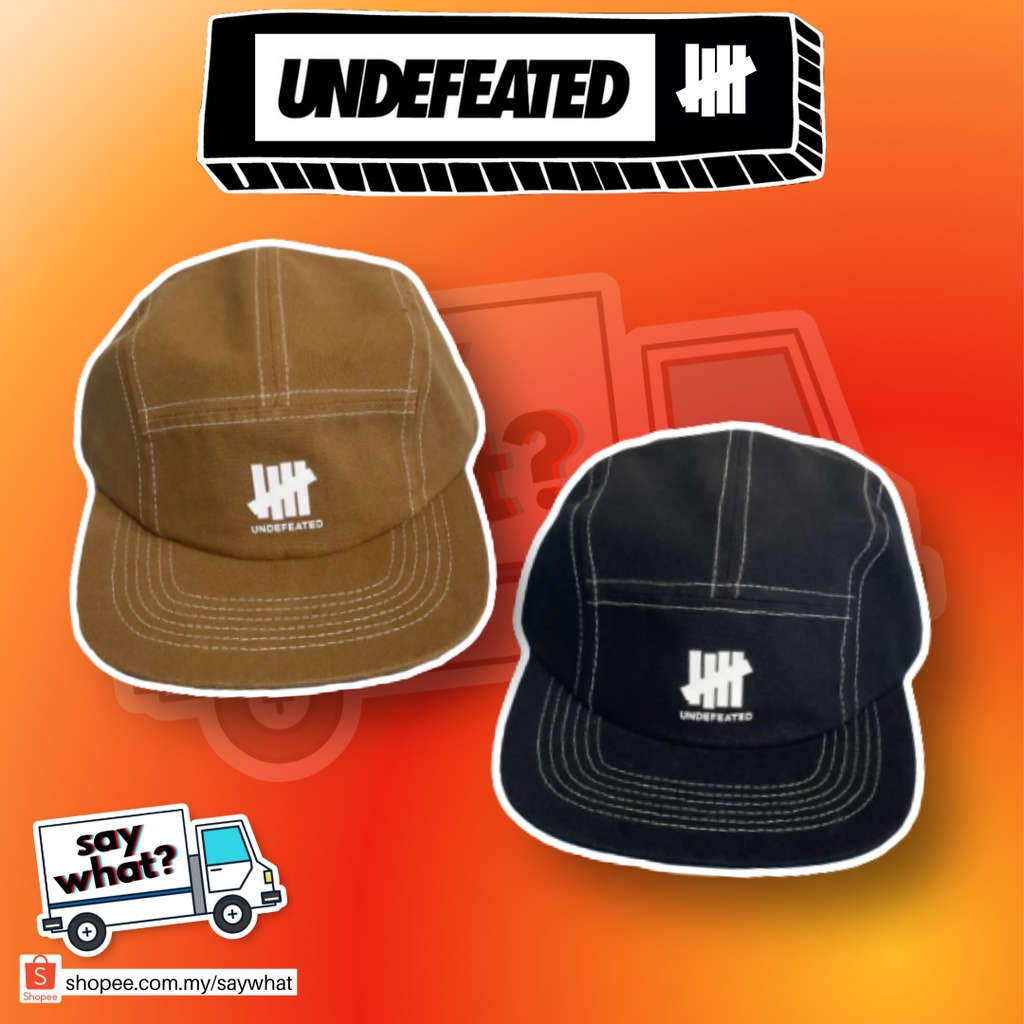 🇲🇾 READY STOCK 🔥 UNDEFEATED 5 Panel Cap Hat | Shopee Malaysia