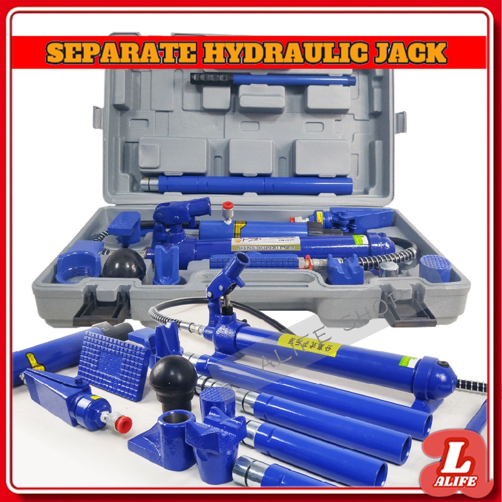 Portable Hydraulic Ram: Auto Body Frame Repair Kit with Blow Mold ...