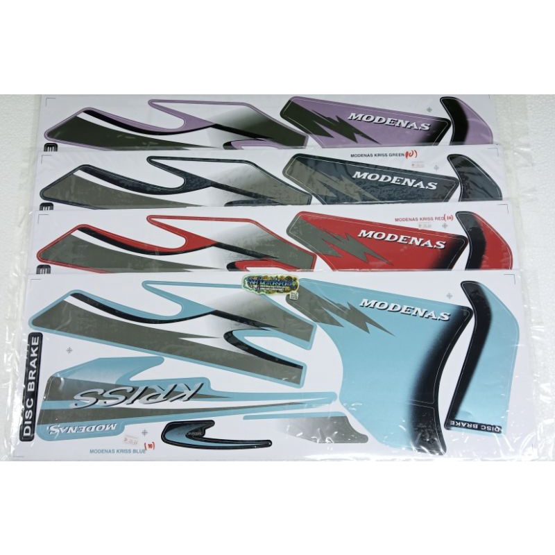 STICKER STRIPE COVER SET MODENAS KRISS110 KRISS100 KRISS 2(10) | Shopee ...