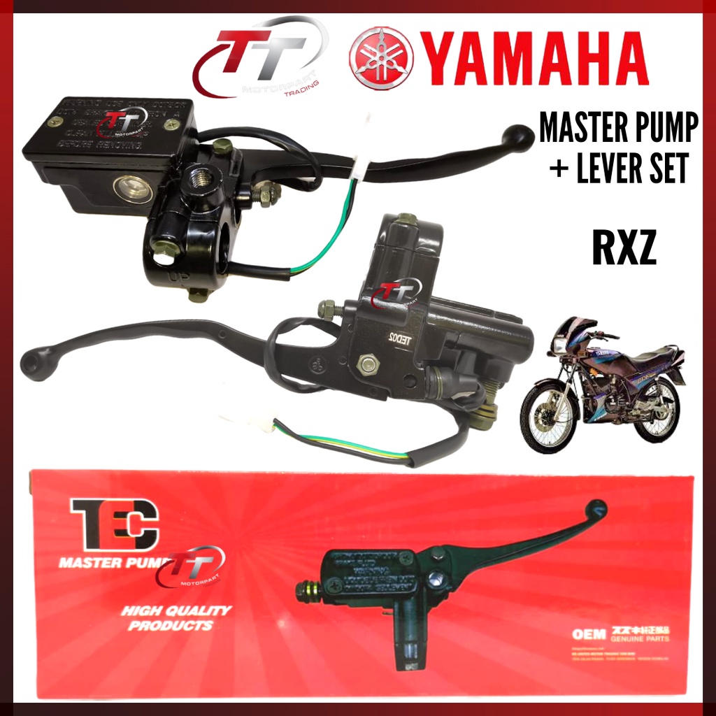 YAMAHA RXZ MASTER CYLINDER PUMP DISC BRAKE FRONT TOP PAM BREK PUM BRAK ...
