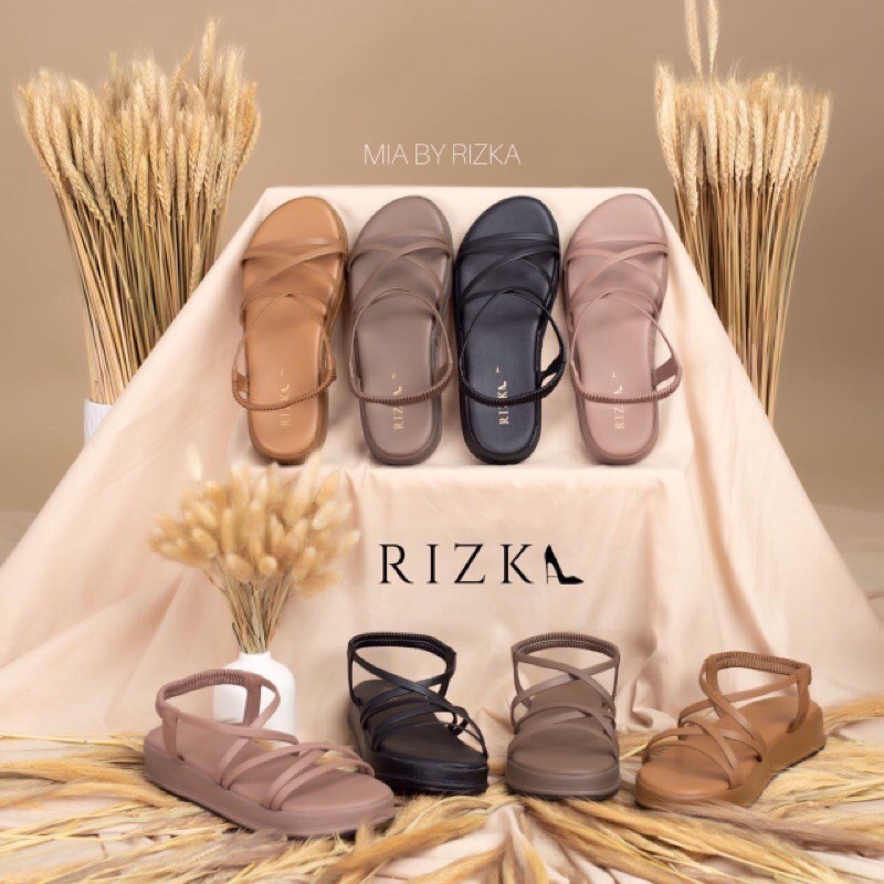RIZKA Mia Sandal With 📦 🔥 FAST SELLING 🔥Women Shoes/ Sandal bertali ...
