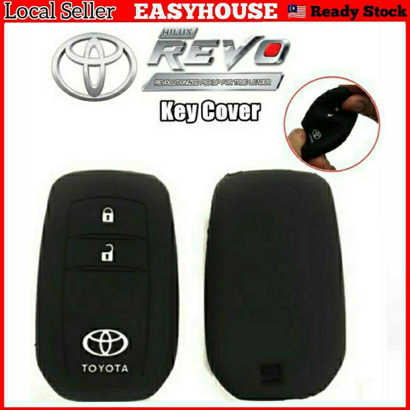 🔥SILICONE🔥Car Remote Control Key Cover/Case Toyota Hilux Revo/Innova ...