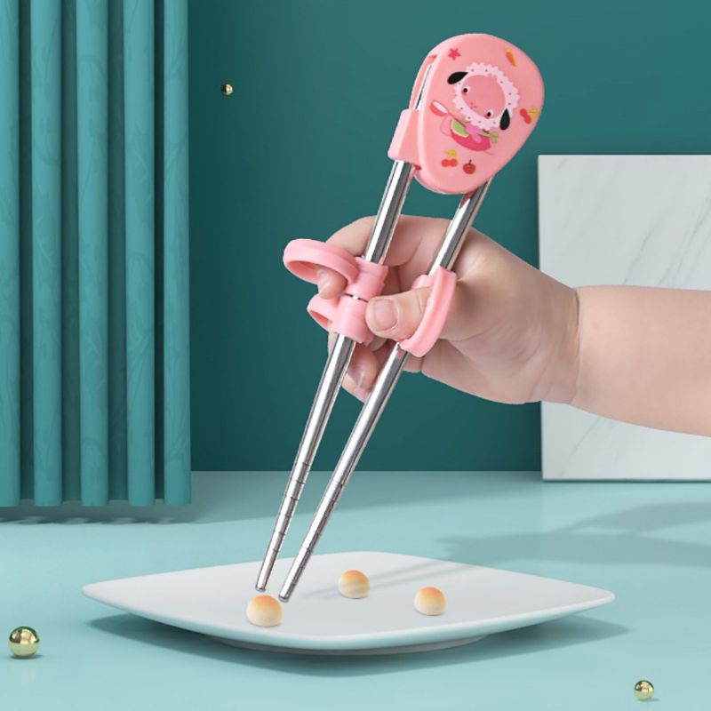 NEW🔥READY STOCK🔥Children Learning Chopstick Kids Training Reusable ...