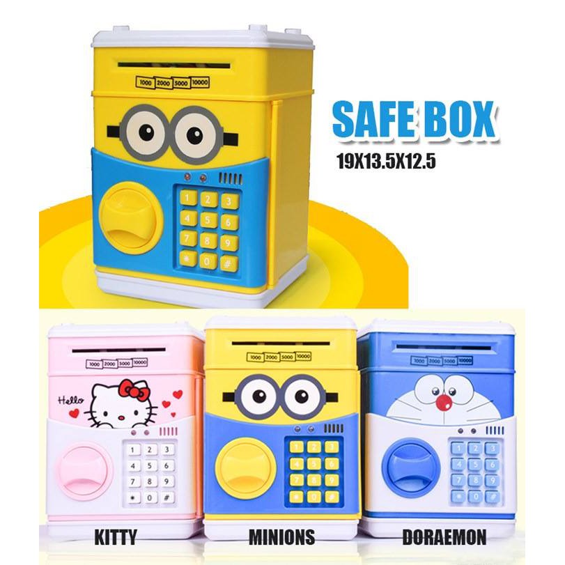 atm safe box cartoon | Shopee Malaysia