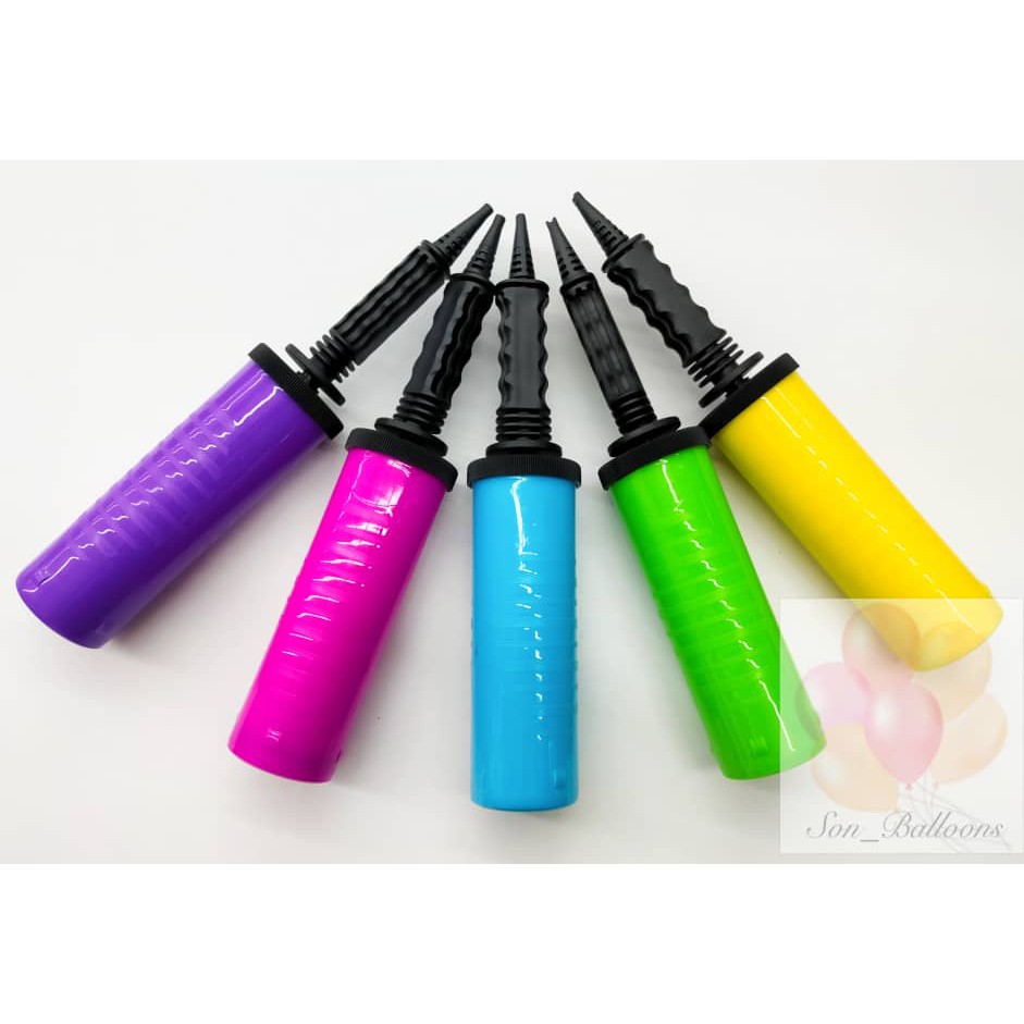 Balloon Hand Pump - 2 Way Pump Random Color | Shopee Malaysia