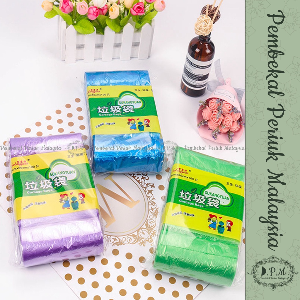 Point-break Garbage Bags / Beg Sampah Rata Pekat (READY STOCK) | Shopee ...