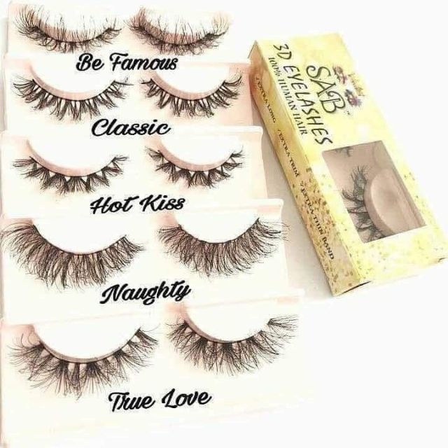 SAB 3D EYELASHES / BOHKToh Thai Lashes (CLEARANCE) | Shopee Malaysia