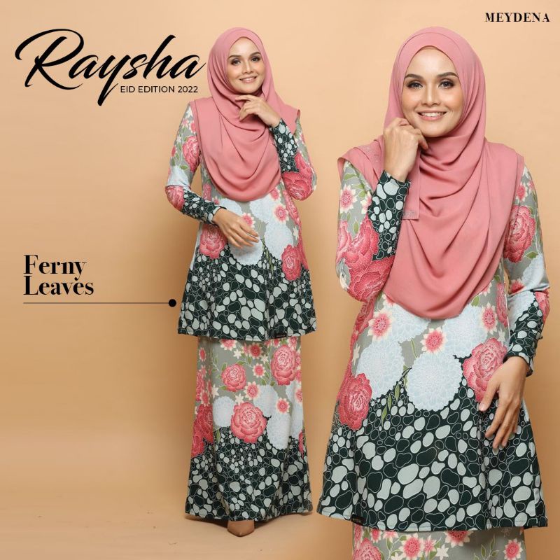 Kurung Raysha Part 1 | Kurung Raya | Kurung Muslimah Nursing & Wudhuk Friendly | Kurung ...