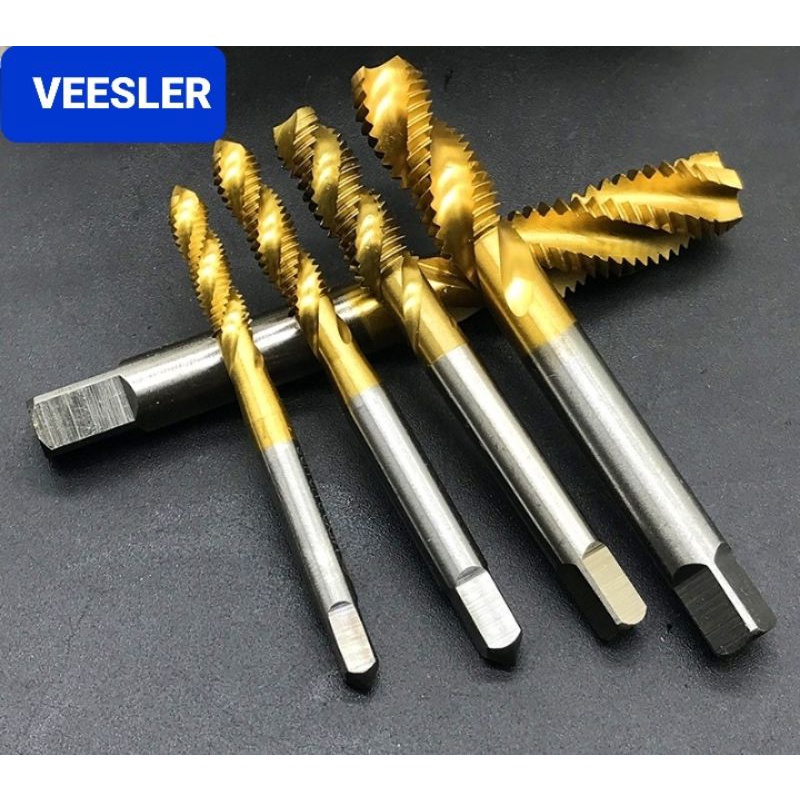 TAIWAN HSS SP TIN COATED MACHINE TAP M2-M20 | Shopee Malaysia