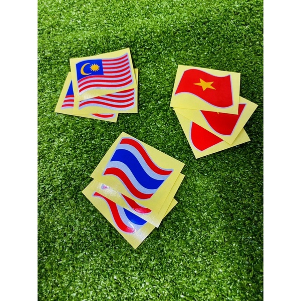 STICKER BENDERA PANTULAN CAHAYA (malaysia,thailand, vietnam) 👍 | Shopee ...