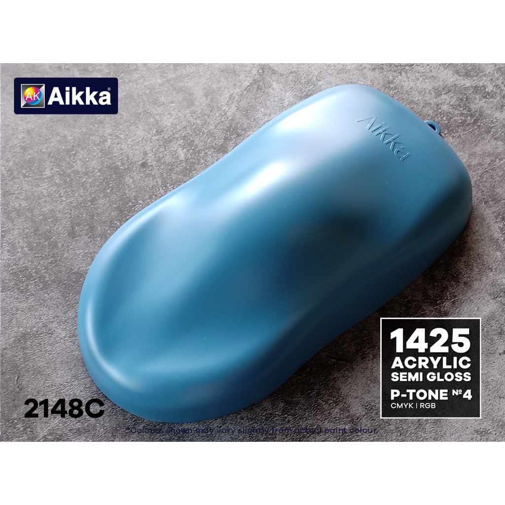 AIKKA Paint PANTONE Colour 2148C / 1425 ACRYLIC SEMI GLOSS PAINT ...