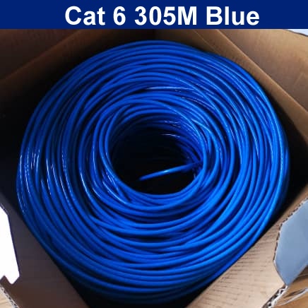305M High Speed CAT5E / CAT-5E /Cat6 / CAT 6 UTP Network Cable | Shopee ...