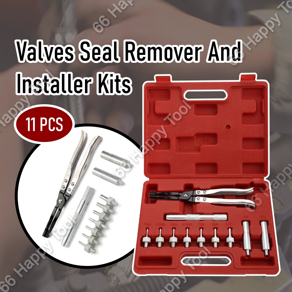 Auto 11pcs Valves Seal Remover And Installer Tool Set Car Remover ...