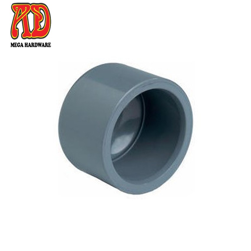 Pvc Fitting Pipe End Cap 15mm - 50mm | Shopee Malaysia