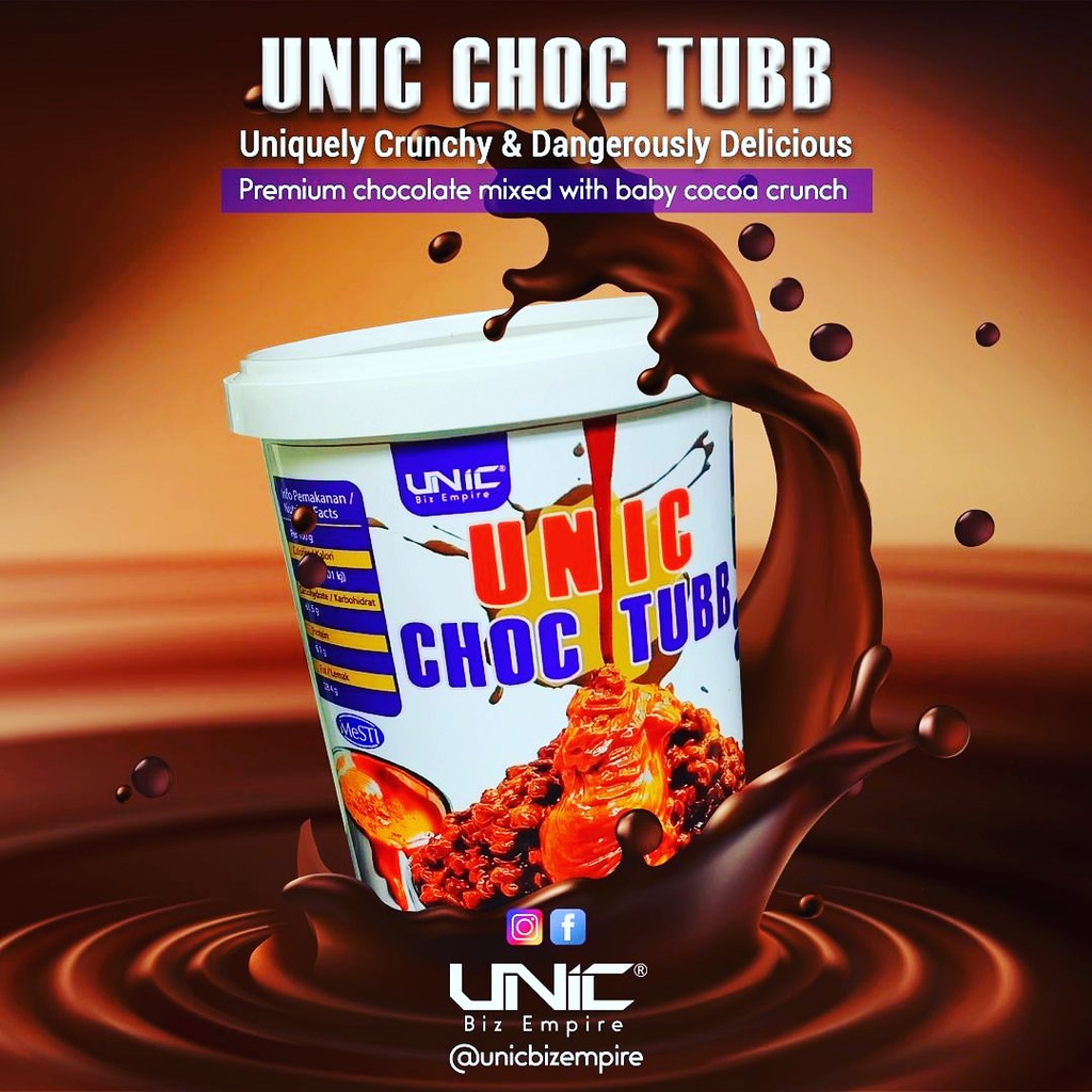 READY STOCK | FREE SHIPPING | UNIC CHOC TUBB | BABY CHOCO CRUNCH ...