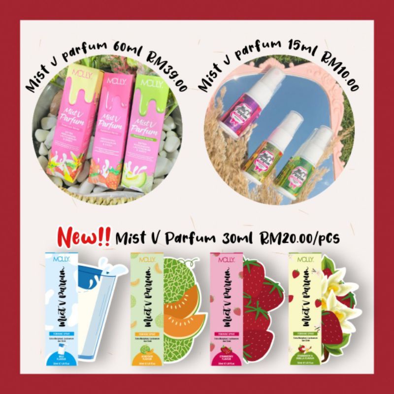 💥 MISS V PARFUME SPRAY 💥 15 ML/30ML/60 ML | Shopee Malaysia