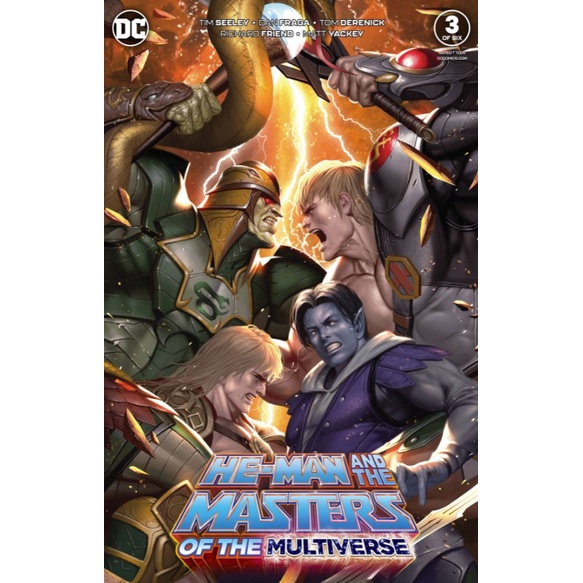 HE MAN AND THE MASTERS OF THE MULTIVERSE #3 - MOTU - DC Comics - HE-MAN ...