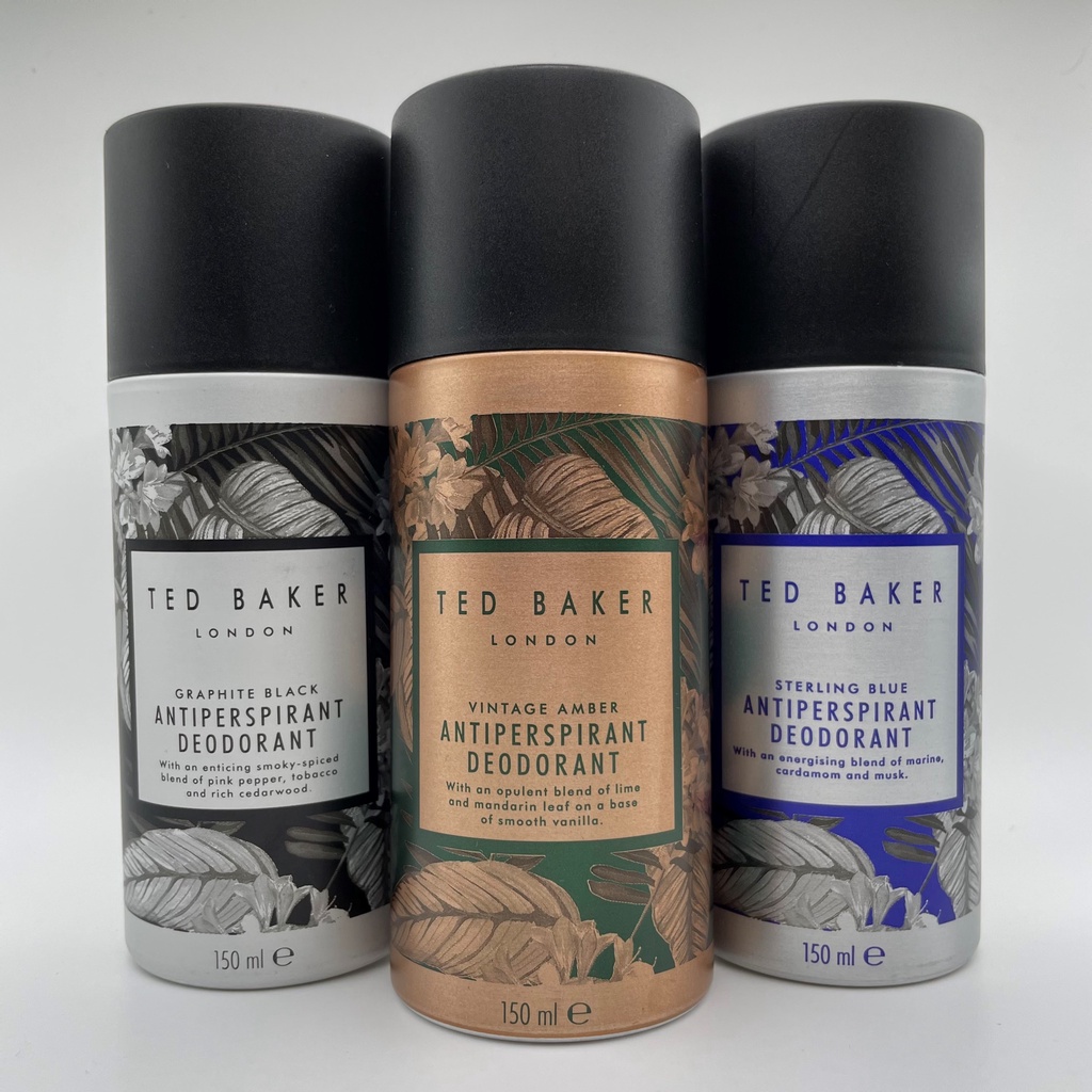 Ted Baker London Men Antiperspirant Deodorant 150ml | Shopee Malaysia