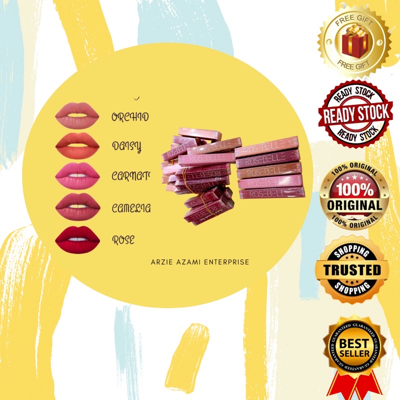 ROSEBELLE MOIST LIPMATE | Shopee Malaysia