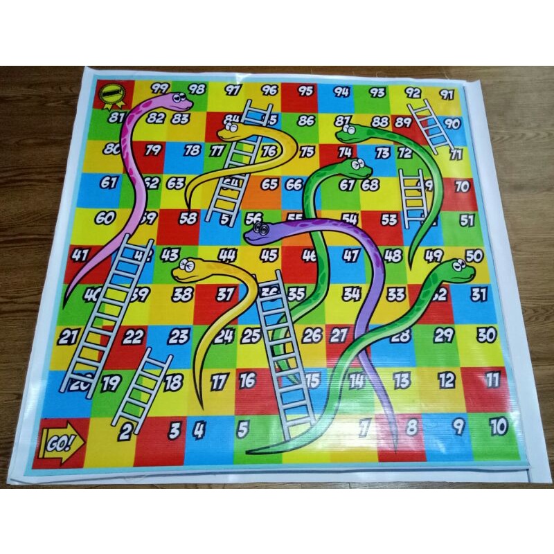 DAM ULAR GERGASI [ SNAKES & LADDERS ] 3ft | Shopee Malaysia
