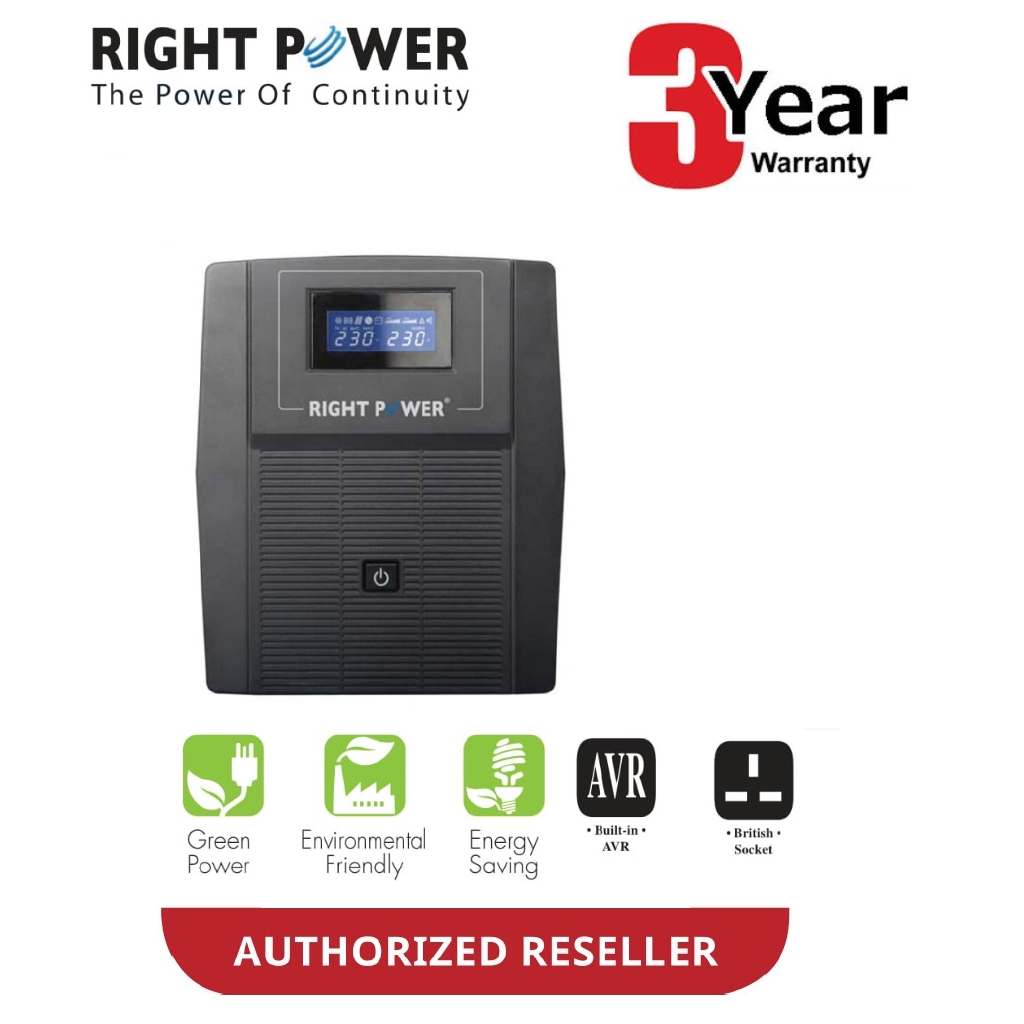 Right Power PowerTank F800P - USB UPS (PTF800P) | Shopee Malaysia