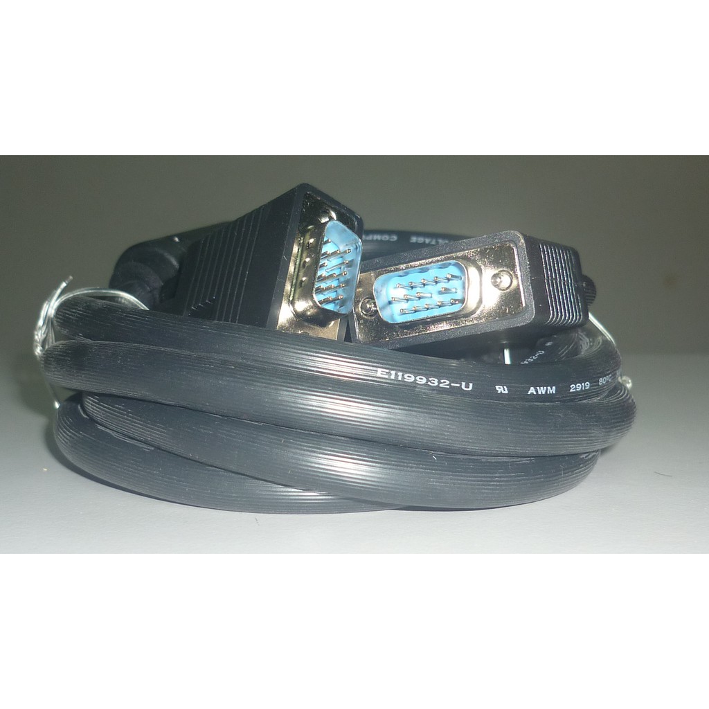 RGB Cable 15 pin Male to 15 pin Male 2 Meter, 3 Meter & 5 Meter ...