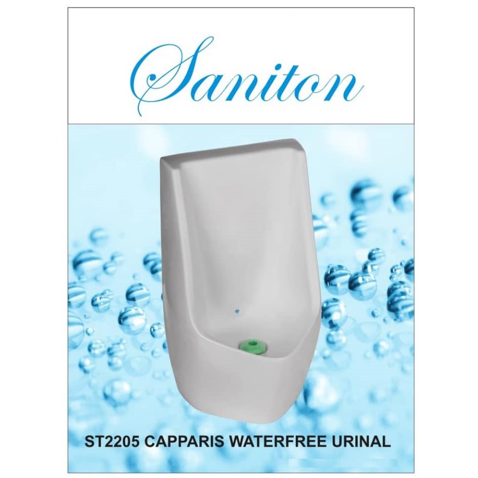 BRAND SANITON WATERLESS URINAL (NO WATER CONSUMPTION) FALCON GREEN ...
